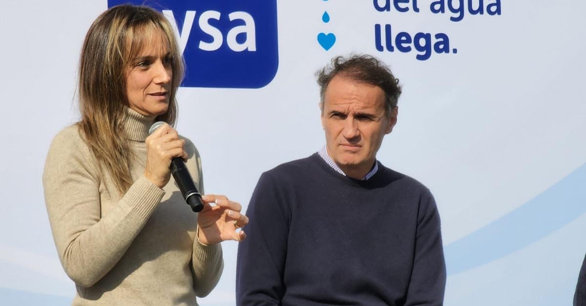 Ituzaingó: Katopodis y Malena Galmarini habilitaron la nueva red de agua potable