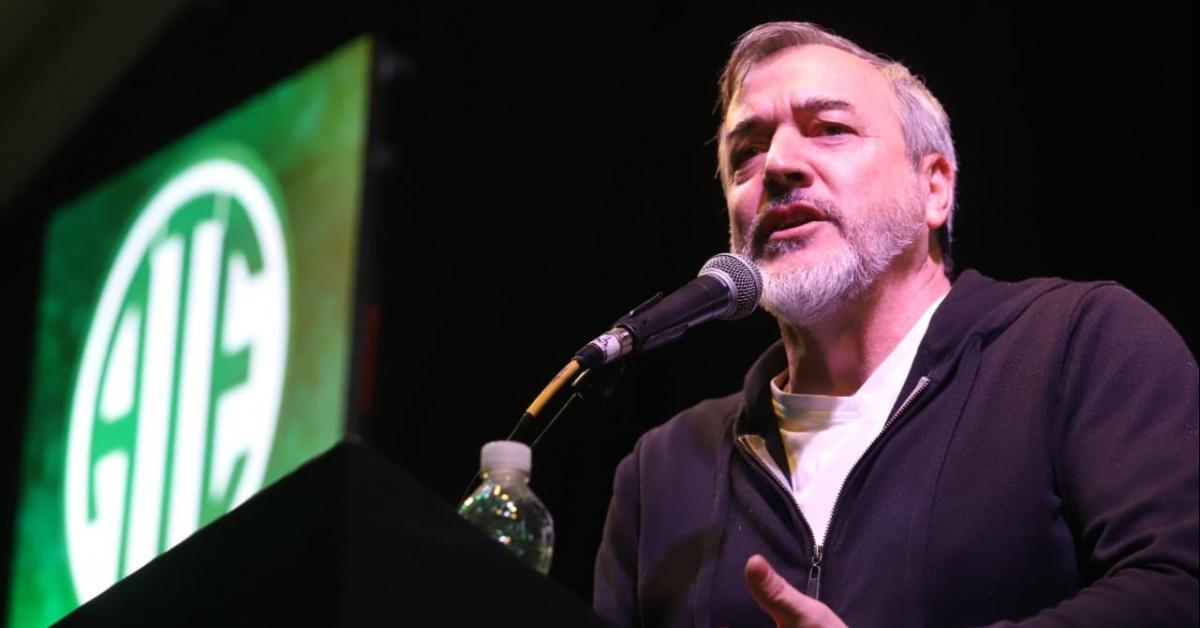 Rodolfo Aguiar: "Para poder aplicar la ley Ómnibus tienen que desaparecer los sindicatos"